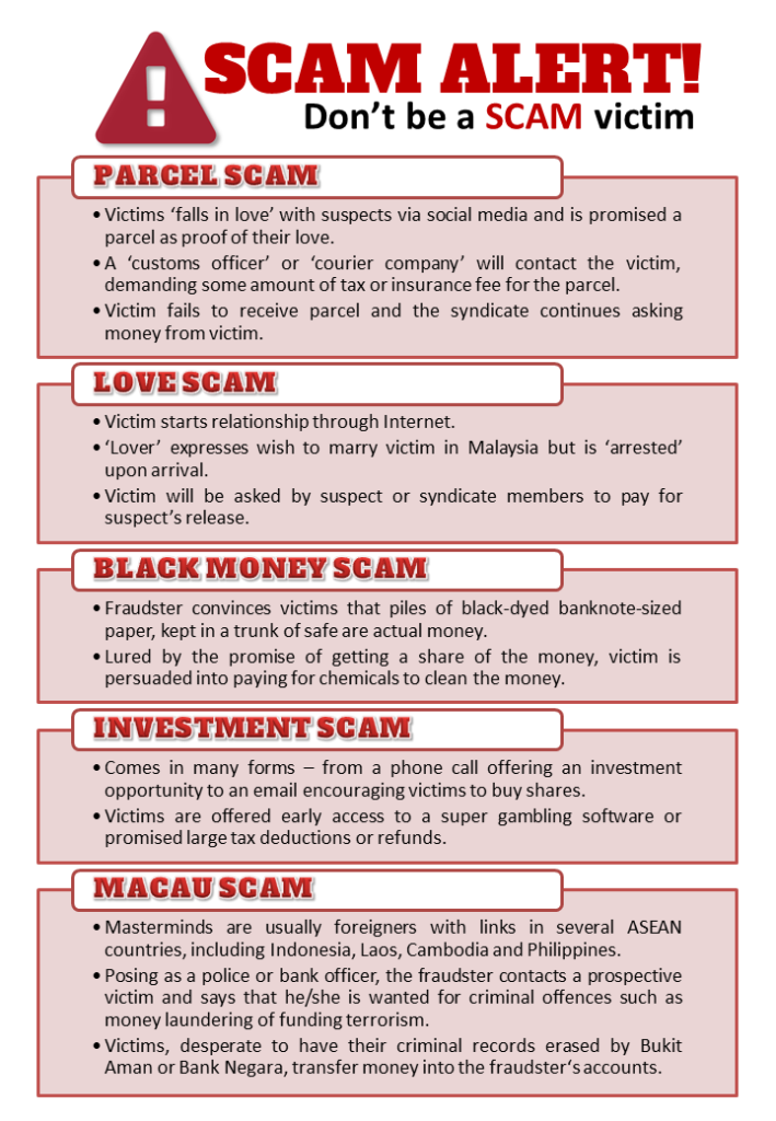 PUBLIC AWARENESS – SCAM ALERT! – NADI Kampung Pantai Merchang